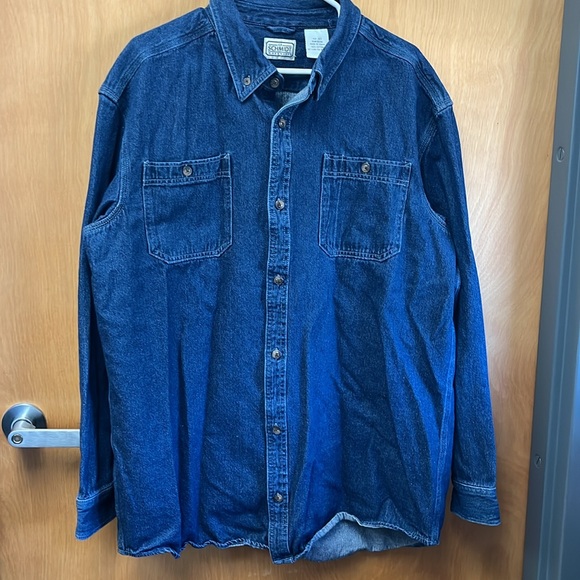 C. E. Schmidt | Shirts | C E Schmidt Workwear Denim Long Sleeve Shirt ...